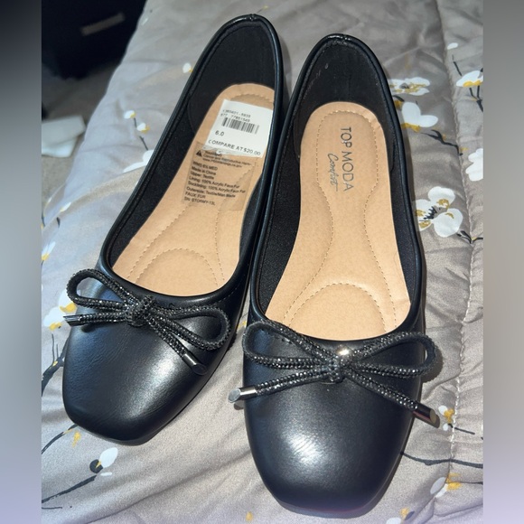 TOP Moda | Shoes | Top Moda Flat Ballet Shoes Size 6 | Poshmark